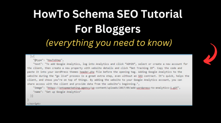 HowTo Schema SEO Tutorial For Bloggers (everything you need to know ...